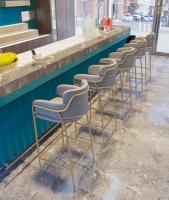 China Rectangle Marble Dining Tables Cafe Table Fast Food Restaurant Table and Chairs for sale