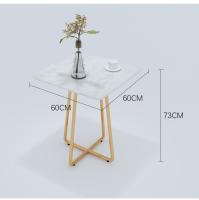 China Light Luxury Velvet Sofa Set with Metal Coffee Table for Restaurant Booth Leisure Furniture for sale