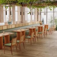 China Customizable C-Shape Sectional Booth Seating Restaurant Wood Leather Half Circle Circular Round Sofa for sale