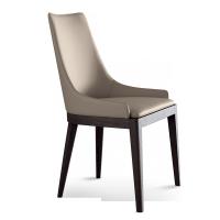 China Ash Wood High Back Dining Chair 52x52x92 cm Classic Designer Hotel Restaurant Seating for sale