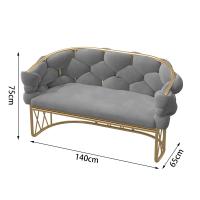 China Tea House Weaving Vine Cloth Metal Base Southeast Asian Leisure Table and Chair Set ZX-43106 for sale