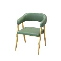 China Modern Commercial Dining Table and Chairs Set PU Leather Wooden Restaurant Cafe Furniture ZX-43106 for sale