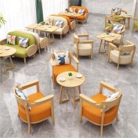 China Modern Wooden Restaurant Booth Seating Set with PU Leather Custom Color for Coffee Shop Dining Room for sale