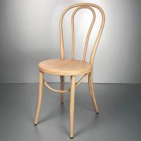 China Industrial Wrought Iron Retro Dining Chair Round Backrest Metal Restaurant Chair Standard Size for sale