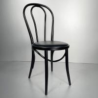 China Industrial Wrought Iron Retro Dining Chair Round Backrest Metal Restaurant Chair Standard Size for sale