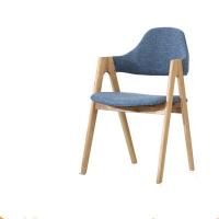 China Restaurant Wooden Chair with Fabric or PU Leather Custom Color Durable Stable Structure for sale