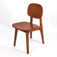 China Restaurant Cafe Simple Design Wood Dining Chair for sale