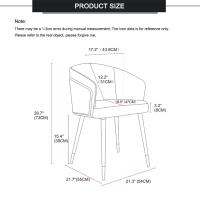 China Modern Solid Wood Dining Chair with PU Leather Art Backrest Standard Size Custom Color for sale