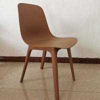 China Modern Stackable Plastic Dining Chair for Restaurant Cafe Leisure 4 Colors Optional for sale