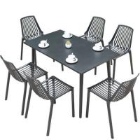 China Modern White Plastic Dining Chair Polypropylene Stackable Cafe Wedding Chair 4pcs Pack for sale