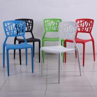China Stackable Plastic Chair with Solid Wood Legs 670x450x1550mm Indoor Outdoor for sale
