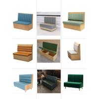 China Light Luxury PU Commercial Sofa Furniture Restaurant Table and Chair Coffee Seating Booth for Sale for sale