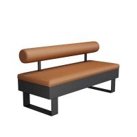 China Light Luxury PU Commercial Sofa Furniture Restaurant Table and Chair Coffee Seating Booth for Sale for sale