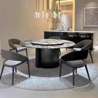 China Nordic Solid Wood Dining Chair with PU Leather Seat for Home Hotel Restaurant Custom Size for sale