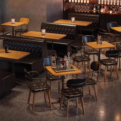 China Custom High End Commercial Hotel Restaurant Table and Chair Set Standard Size Custom Color for sale
