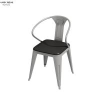 China Commercial Metal Chair and Table Set for Bubble Tea Shop Restaurant Furniture Customizable Coffee Table with Artificial Marble Top for sale