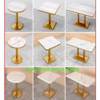 China Custom Hamburger Dining Table for Restaurants Plywood Solid Wood 4 Seats for sale