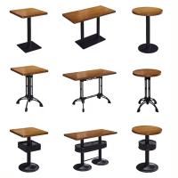 China 60cm Round Table for 2 Seater Restaurant Cafe Furniture Classic Style Custom Size for sale