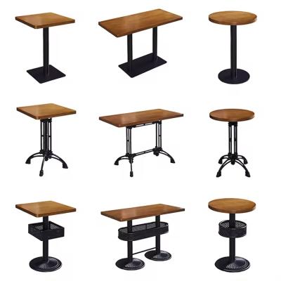 China 60cm Round Table for 2 Seater Restaurant Cafe Furniture Classic Style Custom Size for sale