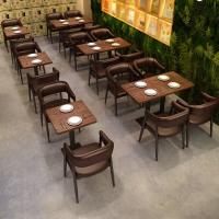China Light Luxury Restaurant Booth Coffee Shop Bar Sofa Custom Size PU Leather Metal Frame for sale