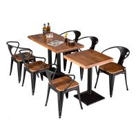 China Bistro Classical Metal Dining Set Restaurant Furniture Cafe Table and Chair Coffee Sets 120x60cm for sale