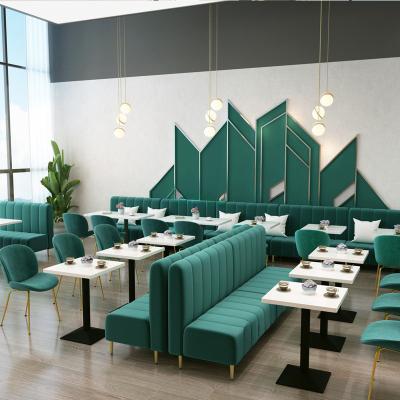 China Modern Dining Table and Chair Set 120x60xH75cm for Restaurant Hotel Commercial Use for sale