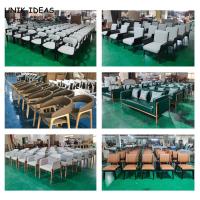 China Industrial Wooden Dining Table Set with Metal Chairs 120x60xH75cm Restaurant Furniture for Cafe Bistro for sale