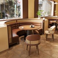 China Solid Wood Rattan Dining Chair Set with Armrest for Restaurant Cafe Hotel Commercial Use 60x60cm Table for sale