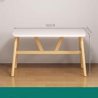 China Custom Modern Wooden Dining Table Set Solid Wood Table and Chairs for Restaurant Cafe Bistro Home 120x60xH75cm for sale