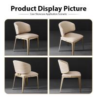 China Luxury Modern Restaurant Chair Wood Frame Upholstered Seat for Hotel Cafe Commercial Use 16 Years Experience for sale