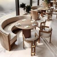 China Custom Solid Wood Restaurant Chairs Modern Commercial Dining Chairs Fully Customizable for Cafe Hotel for sale