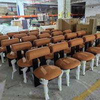 China Southeast Asian Style Customizable Dining Chairs High Density Foam Restaurant Cafe for sale