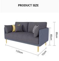 China Modern Leisure Leather Sofa Set for Restaurant Hotel Cafe Commercial Use Customizable for sale