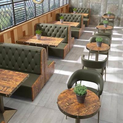 China Customizable Eco-Friendly Bar Sofa Chair Durable Plywood Construction Restaurant Booth Seating 16 Years Experience for sale