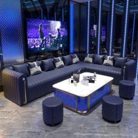 China Customizable U Shape KTV Nightclub Sofa with High Density Foam for Hookah Party Counter for sale