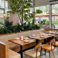 China Customizable Durable Construction Eco-Friendly Material Restaurant Furniture Sofa Booth Seating for sale
