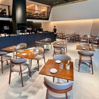 China Nordic Style Cream Restaurant Chair and Bar Chair with Ergonomic Seating and Commercial Grade Durability for sale