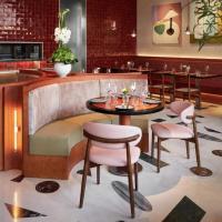 China Nordic Style Cream Restaurant Chair and Bar Chair with Ergonomic Seating and Commercial Grade Durability for sale