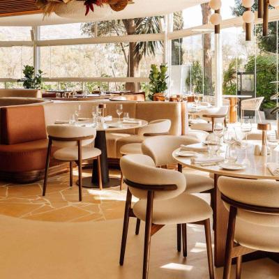 China Nordic Style Cream Restaurant Chair and Bar Chair with Ergonomic Seating and Commercial Grade Durability for sale