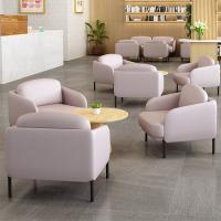 China Nordic Leather Sofa with Commercial-Grade Easy-Clean Leather, Ergonomic Curved Comfort, and Flexible Modular Layouts for Restaurants for sale
