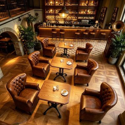 China Modern Design Club Lounge Sofa with Durable Construction and Water Resistant Finish for Commercial Bar Furniture for sale
