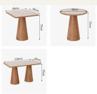China Modern Solid Wood Customizable Restaurant Furniture Set with Dining Table and 4 Chairs for Commercial Fast Food for sale
