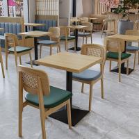 China Modern Design PU Leather Restaurant Furniture Set Customizable Commercial Dining Furniture for sale