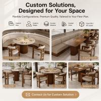China Commercial Grade Modern White Wood Restaurant Set Durable Easy-Clean for Hotel Cafe Project Bulk Order for sale