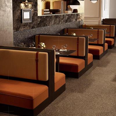 China Wholesale Custom Modern Durable Easy Clean Booth Seating Sets for Commercial Restaurant Furniture for sale