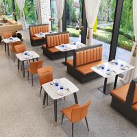 China Custom Wooden Restaurant Booth Seating with Leather Upholstery 2 Seater for sale