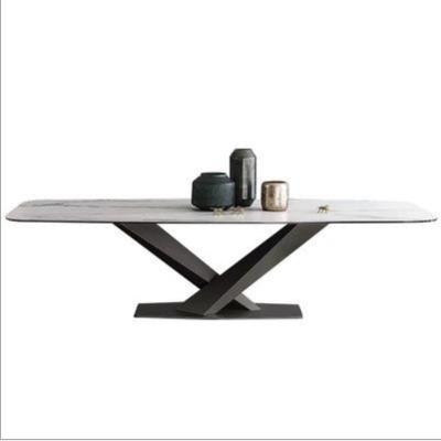 China Slate Dining Table and Chairs Set 8 Seater 140cm High Kitchen Counter Height Customizable for sale