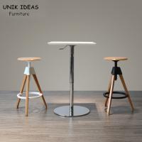 China Metal High Bistro Bar Table 200x40x50cm Nordic Coffee Dining Table with Lift for sale