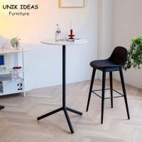 China Restaurant Kitchen Bistro Bar Tables 110cm High Round Modern for sale