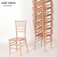 China Folding Wooden Chiavari Chair 40x40x92cm Wedding Banquet Event Seating for sale